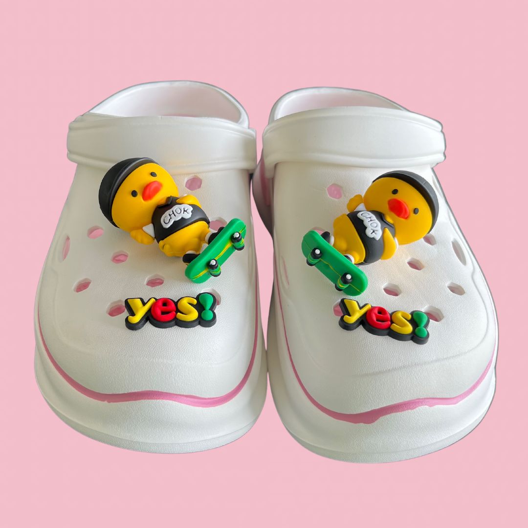 Skater Duck Clogs Pink – PICK N JUMP