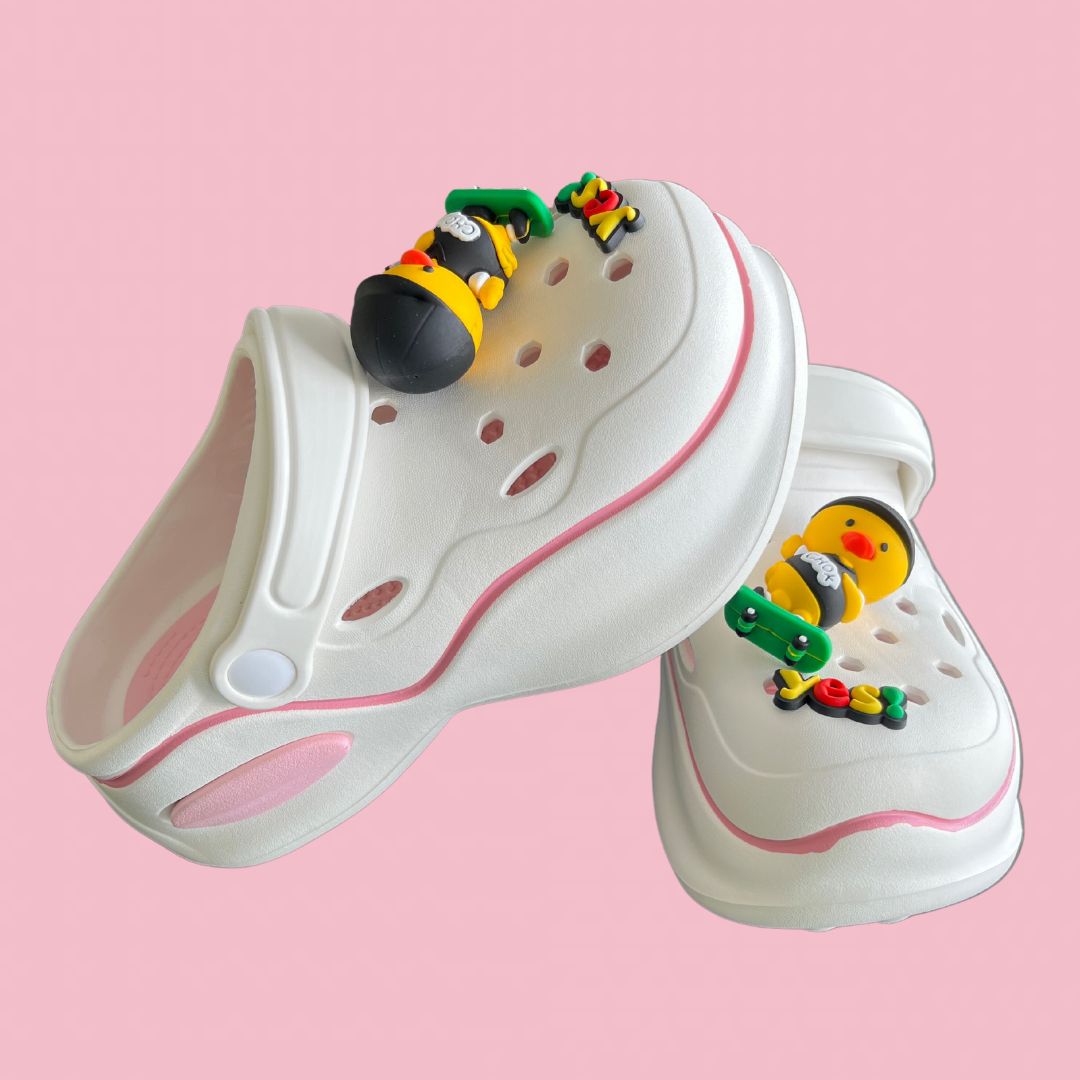 Skater Duck Clogs Pink – PICK N JUMP