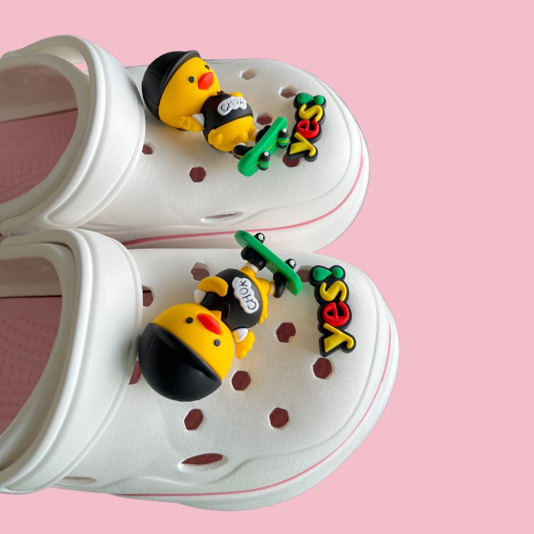 Skater Duck Clogs Pink – PICK N JUMP